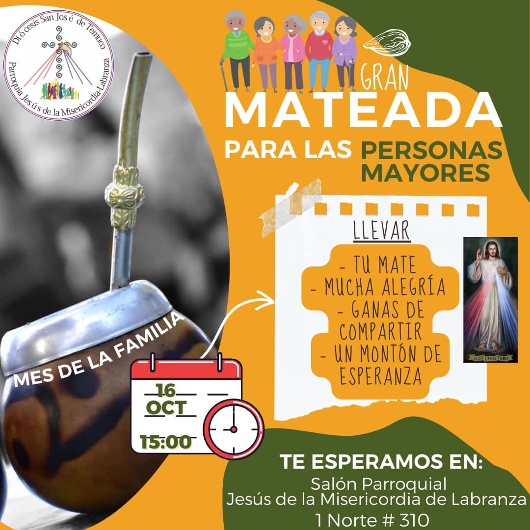 Gran mateada en Labranza - Diócesis de Temuco